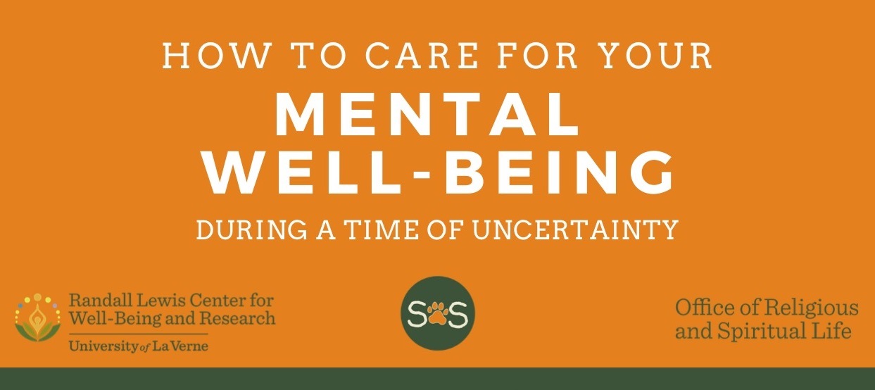Well-Being Resources During Difficult Times | University of La Verne