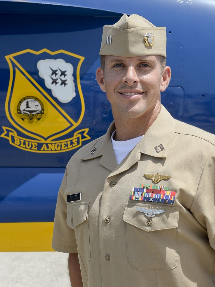 Tyler Davies Joins Blue Angels Jet Demo Team University Of La Verne