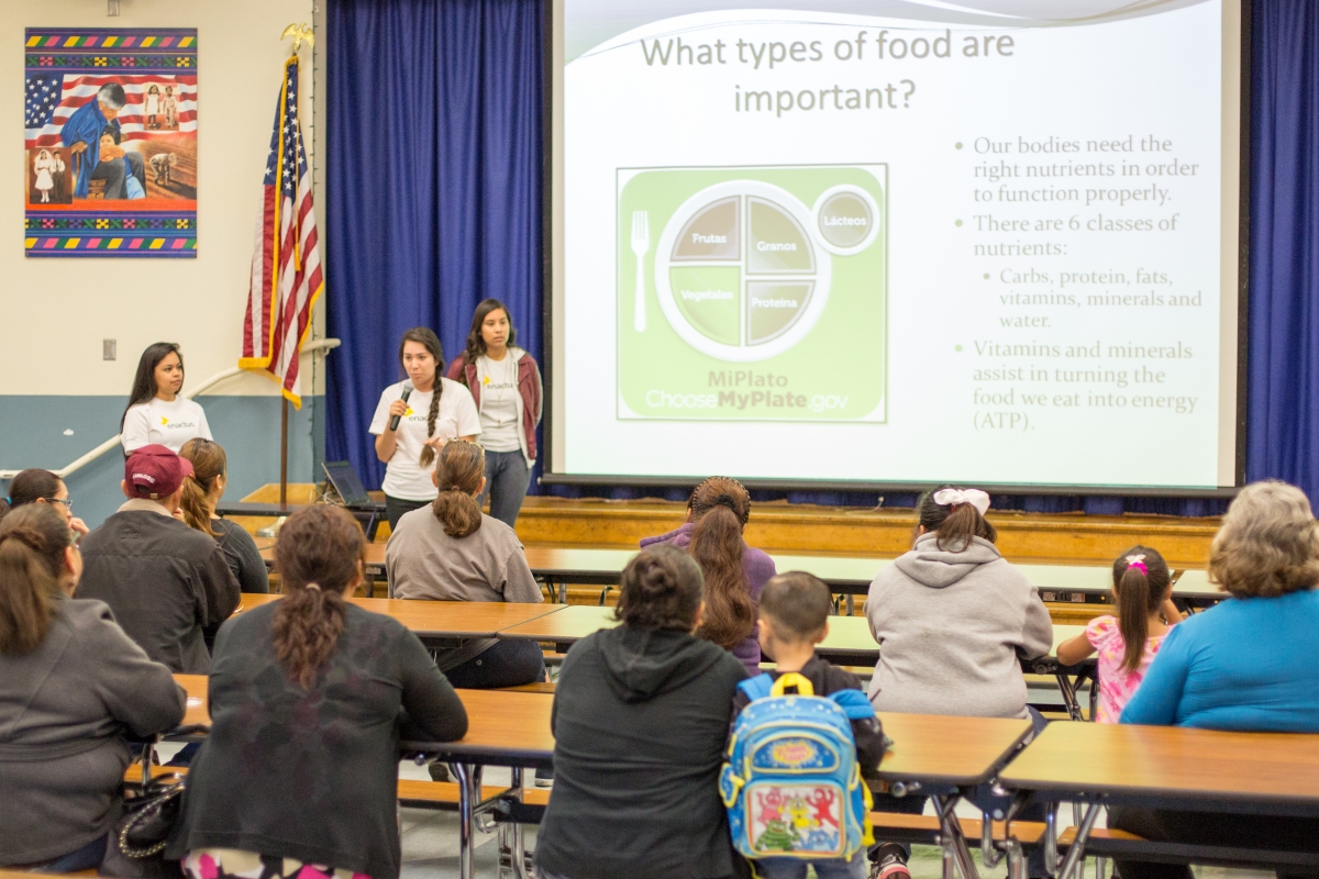Enactus Students Promote Healthy Living in Pomona | University of La Verne