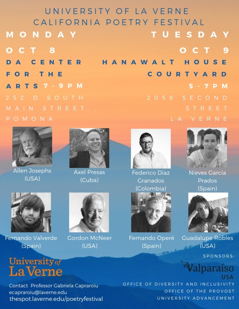 ULV to Host Inaugural California Poetry Festival | University of La Verne