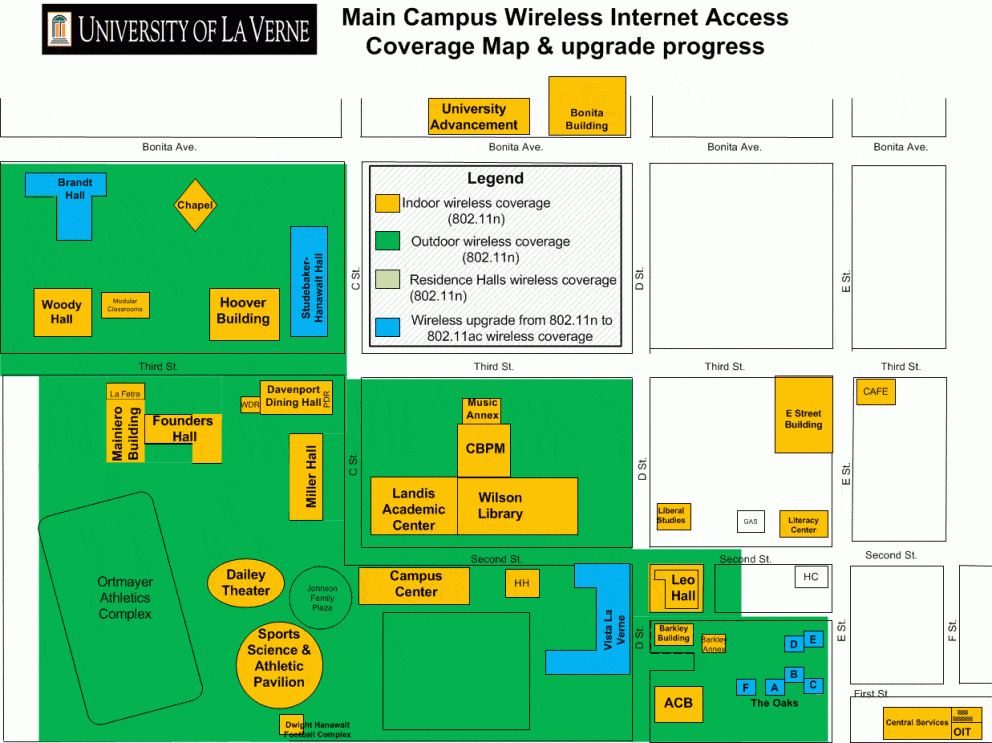 Network Upgrade Project | University of La Verne
