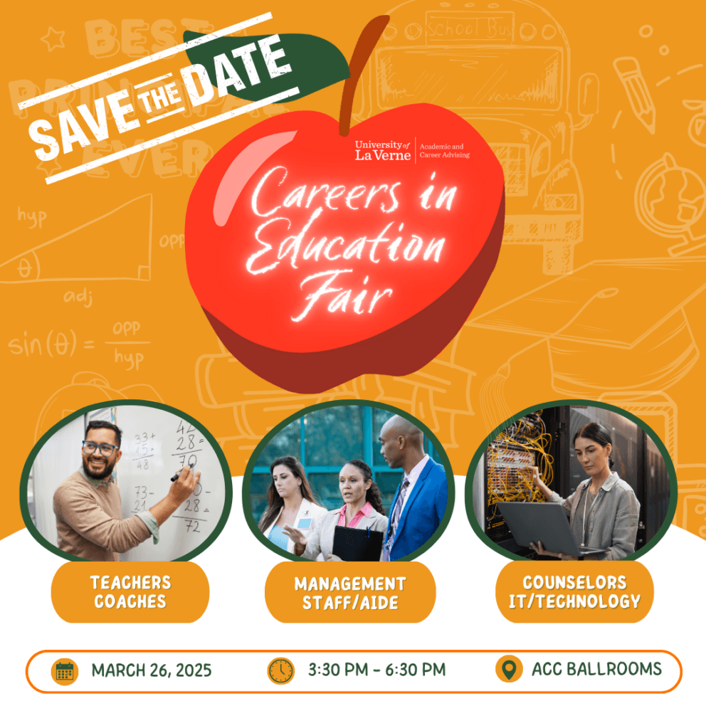2025 Careers in Education Fair | The University of La Verne